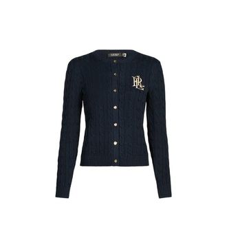 Ralph Lauren Strickjacke in Baumwolle - Blau