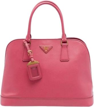 Prada Pre-owned Promenade Satchel - Femme - Pre-owned - Rose - Taille: ONE Size