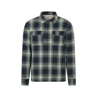 Mountain Warehouse Stream II Hemd Gepolstert f&uuml;r Herren (Dunkelgr&uuml;n)