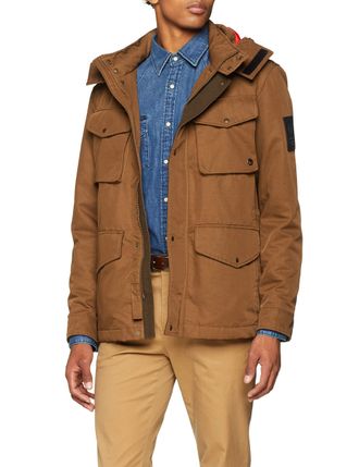 Strellson Premium Herren 11 S.C. Downtown-W 10006117 Jacke, Beige (Dark Beige 250), XXL (Herstellergr&ouml;&szlig;e: 54)
