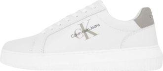 Calvin Klein Homme, Chaussures, Blanc, Taille: 45 EU Chunky Cupsole Mono LTH