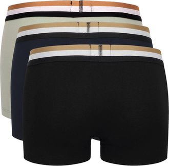 HUGO BOSS Cotton-Blend Logo Waistband Boxer Briefs - Multicolor