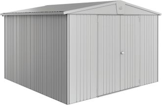 BIOHORT Ger&auml;tehaus BIOHORT Europa Gr. 7, verschiedene Farben, silber, metallic, Ger&auml;teh&auml;user, Stahl, Qualit&auml;ts-Ger&auml;teschuppen aus Metall