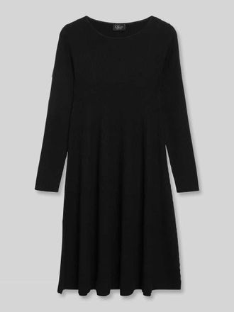 s.Oliver Black Label Strickkleid mit Rippstrickstruktur