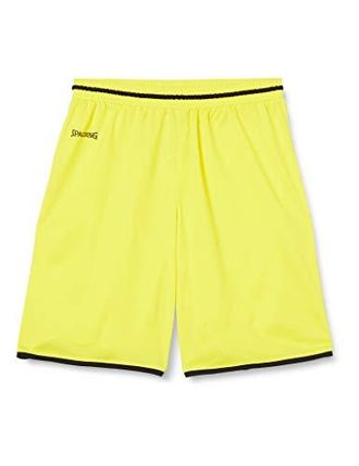 Spalding Move Homme Shorts, limonenjaune/Noir, FR : M (Taille Fabricant : M)