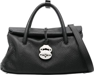 Zanellato Dotta Centauro Small - - Bags - Damen - Schwarzk - ONE SIZE