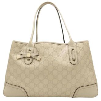 Gucci Sac cabas Pre-owned - Femme - Pre-owned - Beige - Taille: ONE Size