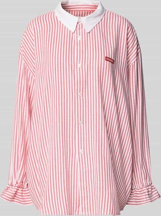 Oh April Hemdbluse mit Label-Detail