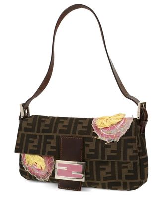 Fendi sac porté épaule Baguette - Marron