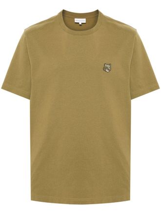 Maison Kitsuné t-shirt Bold Fox - Vert