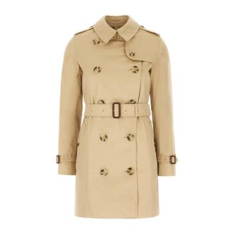 Burberry Stylischer Trenchcoat f&uuml;r M&auml;nner - - Coats - Damen - Beige - 3XS