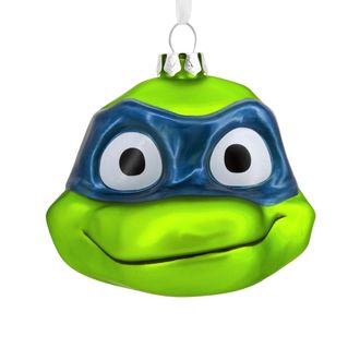 Hallmark Teenage Mutant Ninja Turtles: Mutant Mayhem Leonardo Weihnachtsschmuck, geblasenes Glas