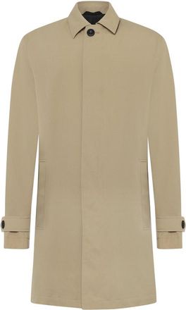 HUGO BOSS Leichter Kurzmantel mit Umlegekragen in