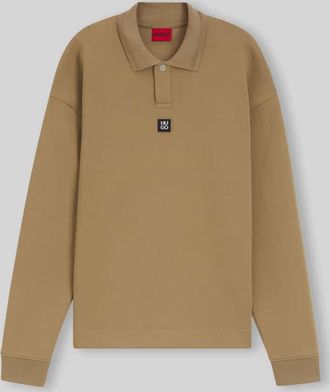 HUGO BOSS Oversize Fit Sweatshirt aus Baumwoll-Mix Modell Dabins