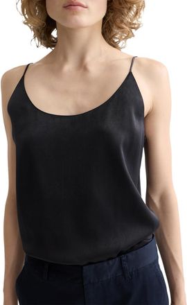 Scotch & Soda Damen Jersey Woven Tank Top T-Shirt, Schwarz, 40 EU