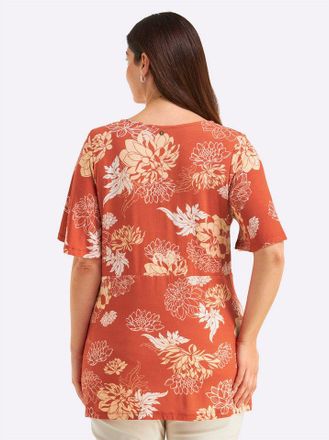 Sheego T-Shirt Halbarmshirt Kurzarm