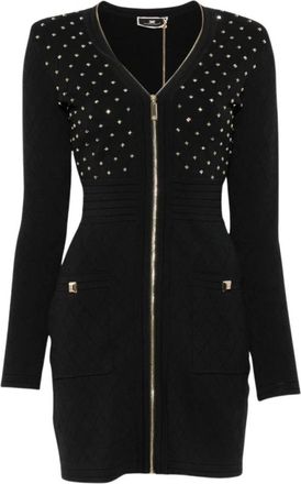 Elisabetta Franchi 110 Tubino - - Dresses - Damen - Schwarzk - L