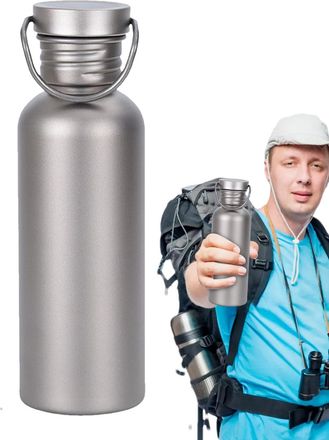 Generic Sport Hydration Water Bottle - Titan Trinkflasche, Auslaufsicherer Trinkbeh&auml;lter | Fahrrad Trinkgl&auml;ser f&uuml;r Outdoor-Aktivit&auml;ten