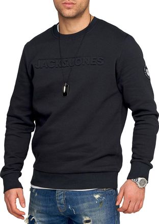 Jack & Jones Infinity Herren Sweatshirt Austin Pullover Sweater (DE/NL/SE/PL, Alphanumerisch, S, Regular, Regular, Tap Shoe / 2)