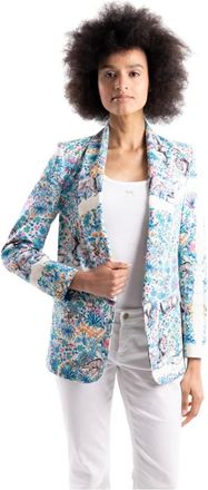 5 Progress Femme, Vestes, Multicolore, Taille: 38 FR Botanic Garden Jacket