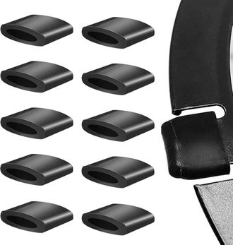 Generic Air Fryer Gummifüße - 10 pcs Schutzabdeckungen, hitzebeständige Silikonlaschen -Tipps zum Ersatz von Korb | Wiederverwendbare Teile für Luftfritteucht