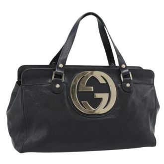 Gucci Pre-owned Vintage Hand Bag - - Pre-owned - Damen - Schwarzk - ONE SIZE