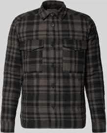 Only & Sons Regular Fit Hemdjacke aus reiner Baumwolle Modell GUDMUND