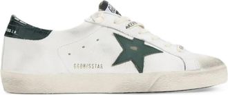 Golden Goose Low-Top Sneaker - Heren Super Star Nappa - Gr. 39 (EU) - in Gr&uuml;n - f&uuml;r Damen