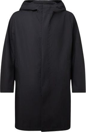 Drykorn Sportlicher Mantel Naukano mit Kapuze aus Techno-Viskose in