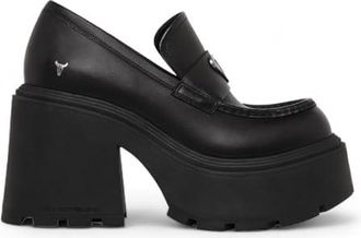 Windsor Smith Mocassins à Plateforme en Cuir Noir Windsorsmith pour Femmes - Spolied