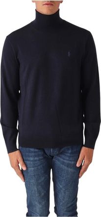 Polo Ralph Lauren Homme, Pulls, Bleu, Taille: L Tricot Col Roul&eacute;