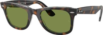 Ray-Ban unisex, Accessoires, Brun, Taille: 50 MM Lunettes de soleil classiques Wayfarer