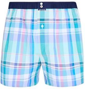 Arthur Caleçon Homme avec Suspensoir Le Club n°1157 - Coupe Américaine - Empiècement Anti-Frottement - Coton Issu de lagriculture Biologique - Multicolore - 