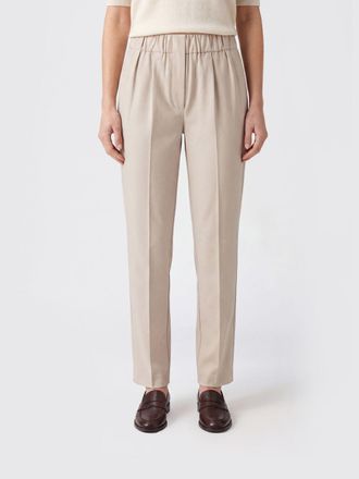 Brunello Cucinelli Pantalon Femme couleur Beige