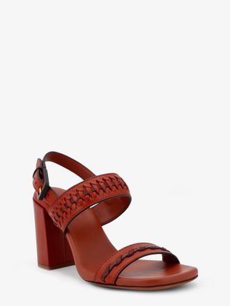 Zimmermann Womens Leather Sandals Alchemy 85 Brown