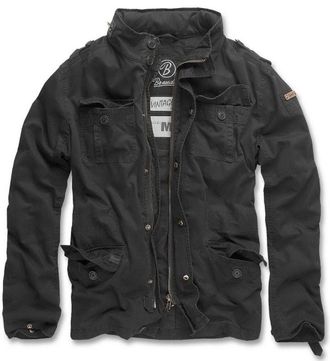 Brandit Britannia Jacke Schwarz XL