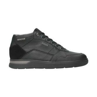 Mephisto Homme, Chaussures, Noir, Taille: 44 1/2 EU Bottine Cheville en Cuir Sportive