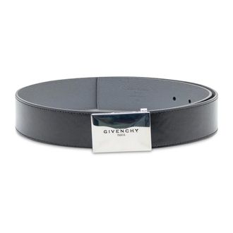 Givenchy Label Wendeg&uuml;rtel aus Leder - - Accessories - Herren - Schwarzk - 90 CM
