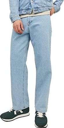 Jack & Jones Jack & Jones Jjialex Jjoriginal SBD 304 Noos Pantalon en Jean pour Homme, Bleu Denim, 33W x 32L
