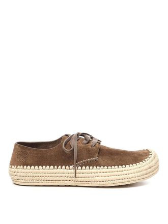 Loewe Chaussures &Agrave; Lacets - Gris