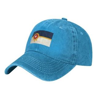 Generic Drapeau De Tulsa, Oklahoma (2018) Homme Femme Casquette Trucker R&eacute;tro Ancien Chapeau De Cowboy Classic Casquette De Baseball pour Toutes Les Saisons G