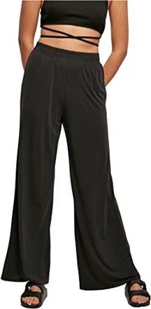 Urban Classics Pantalon Large pour Femme, Noir