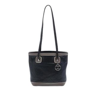 Chanel Pre-owned Quilted Lambskin Tote - - Pre-owned - Damen - Schwarzk - ONE SIZE
