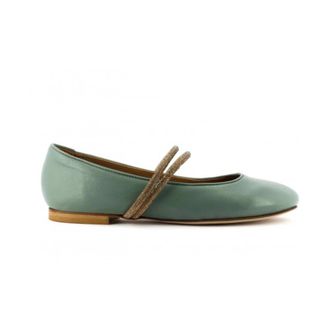 Anna F. Ballerina in Pelle - - Shoes - Damen - Gr&uuml;n - 37 EU