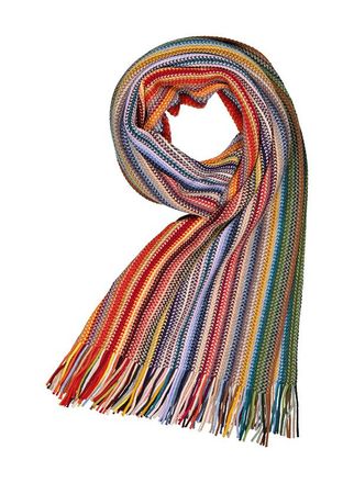 Eagle Herren Schal mehrfarbig Wolle