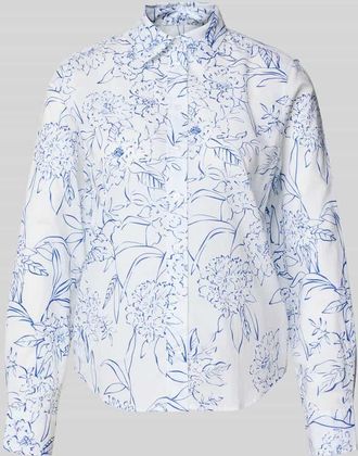 GANT Regular Fit Bluse im Allover-Look