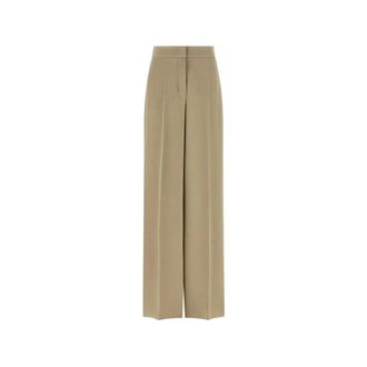 Max Mara Wide Hosen - - Trousers - Damen - Beige - 2XS