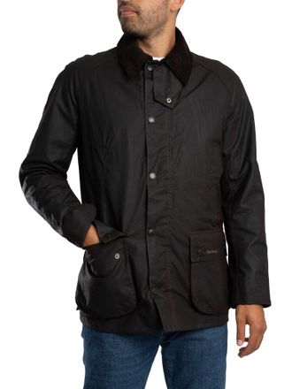 Barbour Ashby Wachsjacke, Schwarz