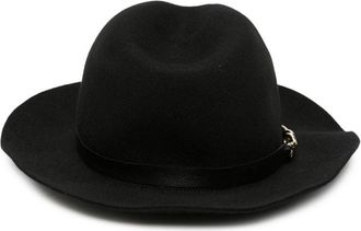 Emporio Armani Wool Felt Fedora - Black