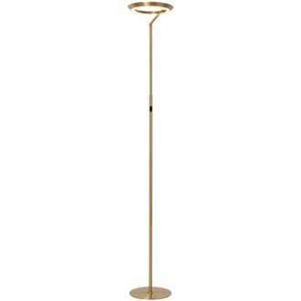 Lucide Celeste Lampadaire Diam. 28 cm led Dim. 1x21W 2700K Or Mat / Laiton - Lucide